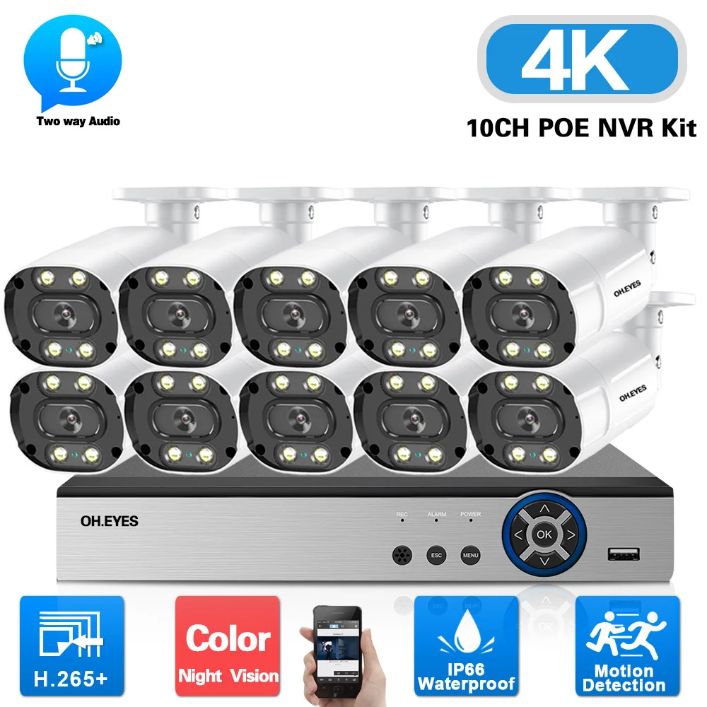 4K-8MP-POE-Security-Camera-System-10CH-POE-NVR-Kit-Outdoor-Waterproof-2 ...