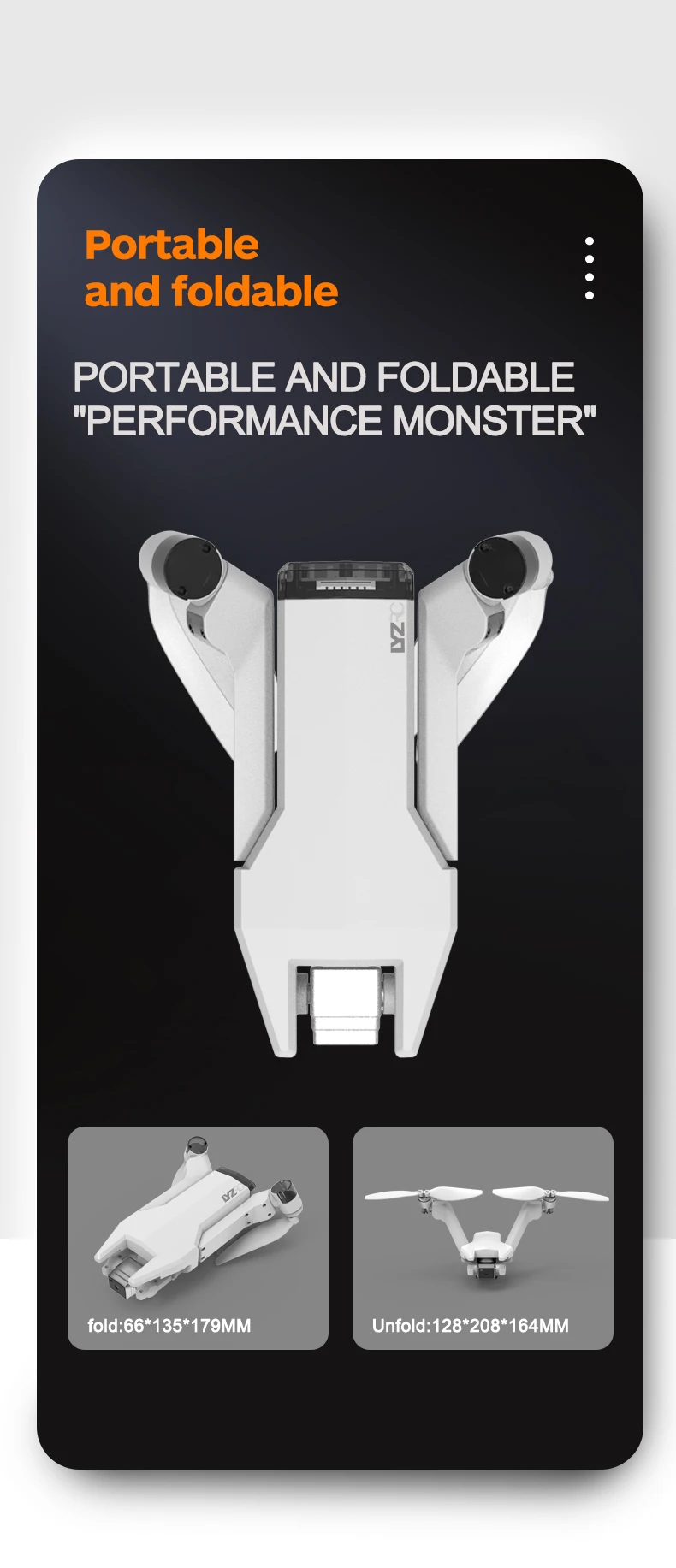 New L100 GPS V-type Drone - Professional Aerial HD Dual Camera EIS 2-A – RCDrone