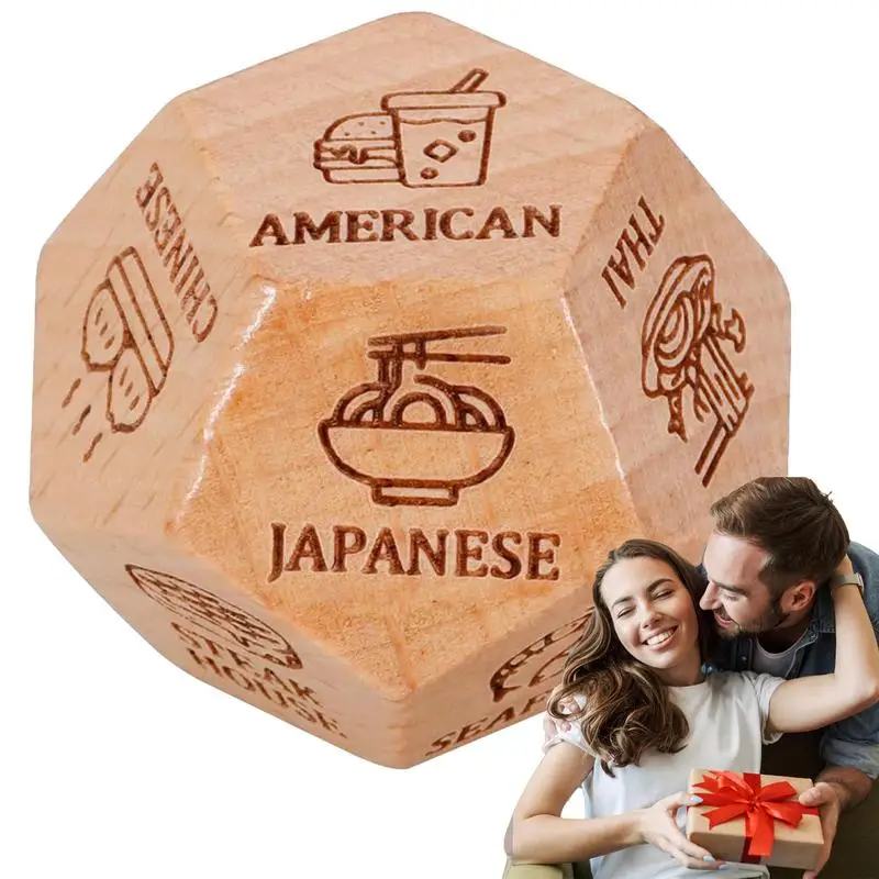 Dados-de-comida-dados-de-madera-para-parejas-juego-de-dados-de-comida ...