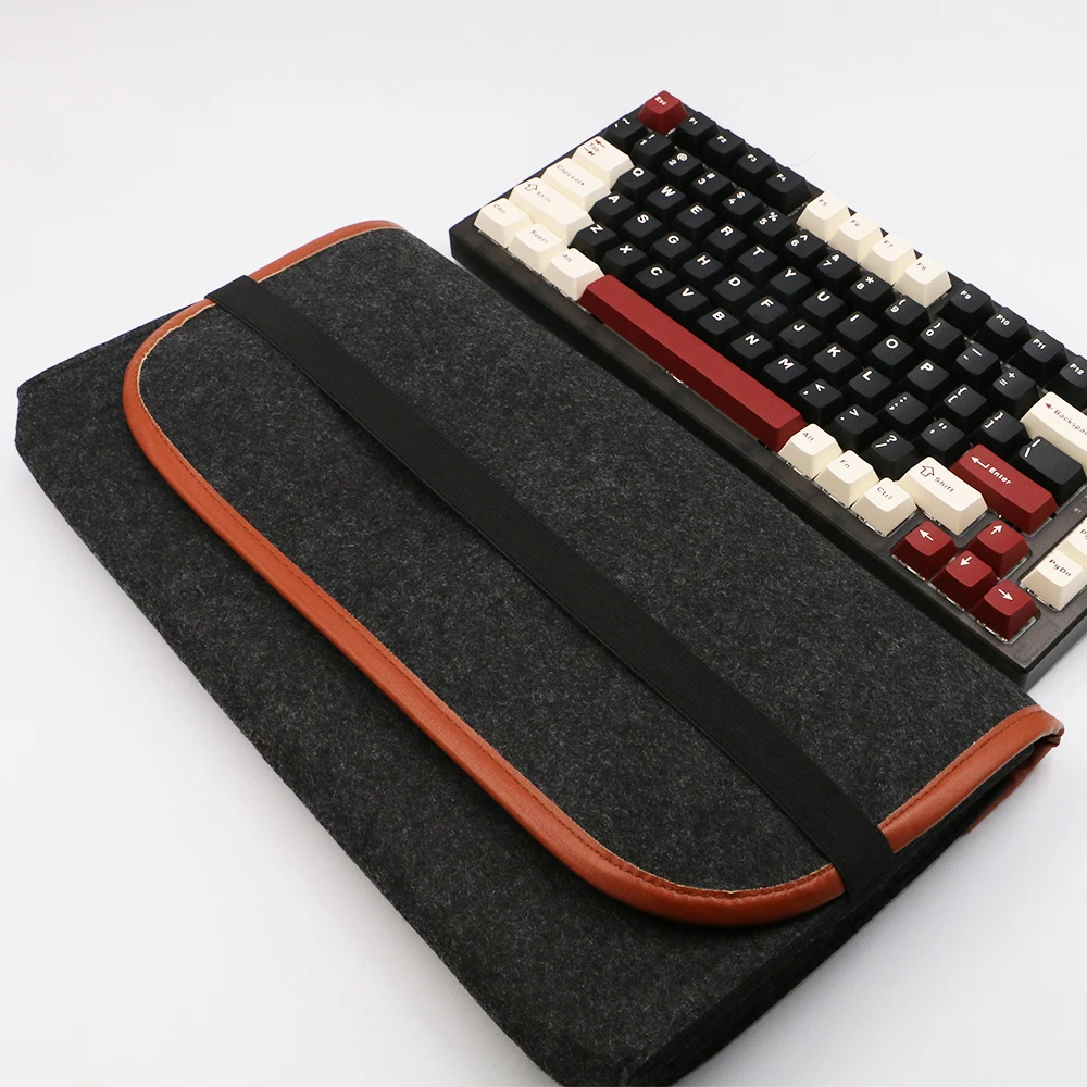 Mechanical-Keyboard-Protection-Bag-Dust-Large-Capacity-Flip-Cover-Felt ...