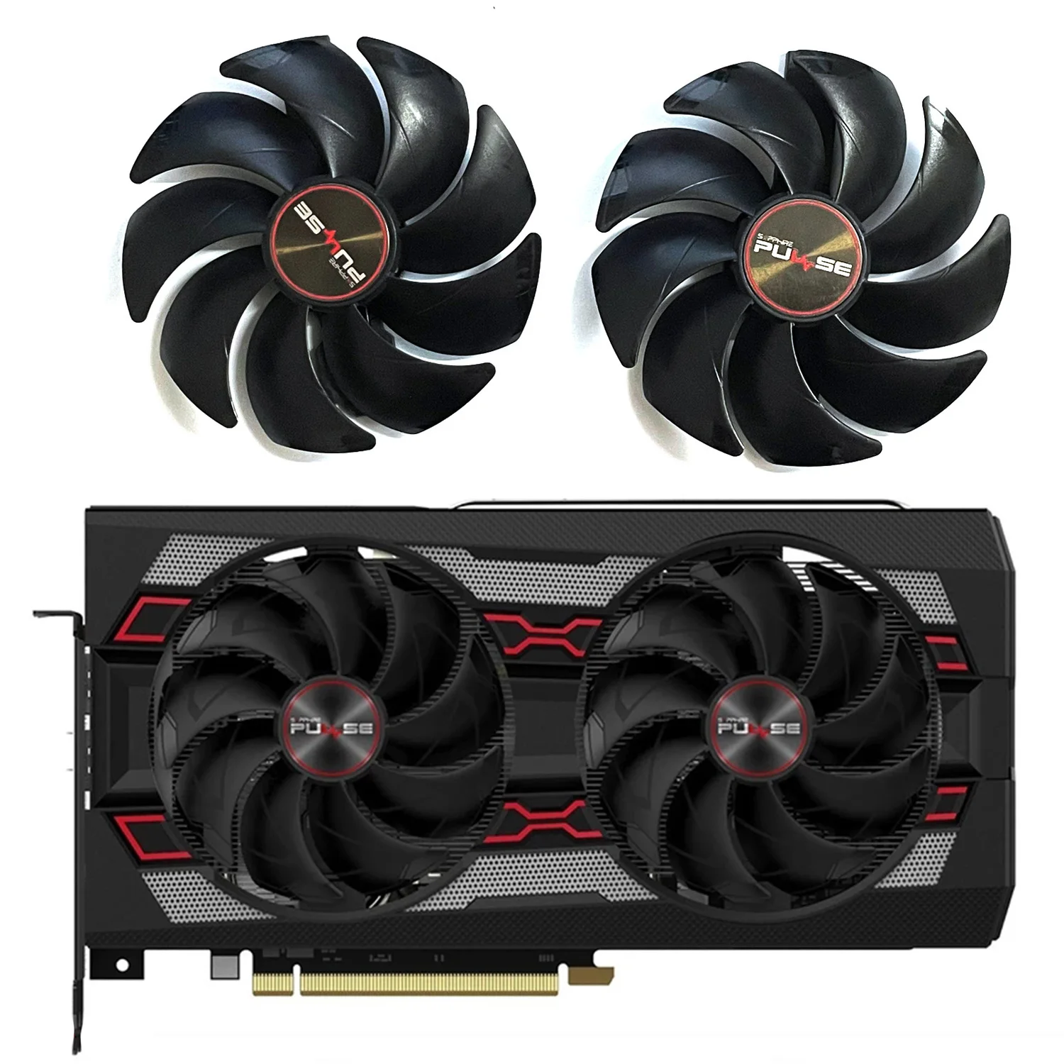 2pcs-95mm-FD10015M12D-6pin-RX5700-XT-GPU-Cooling-Fan-For-Sapphire-RX ...