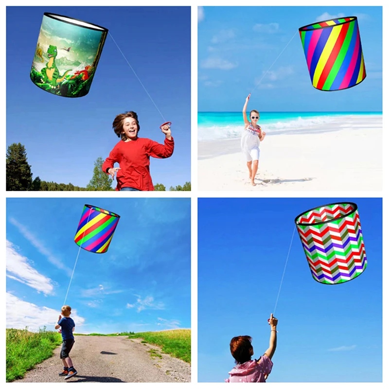 Frete Grátis 3d pipas voando brinquedos para crianças kites string line ...