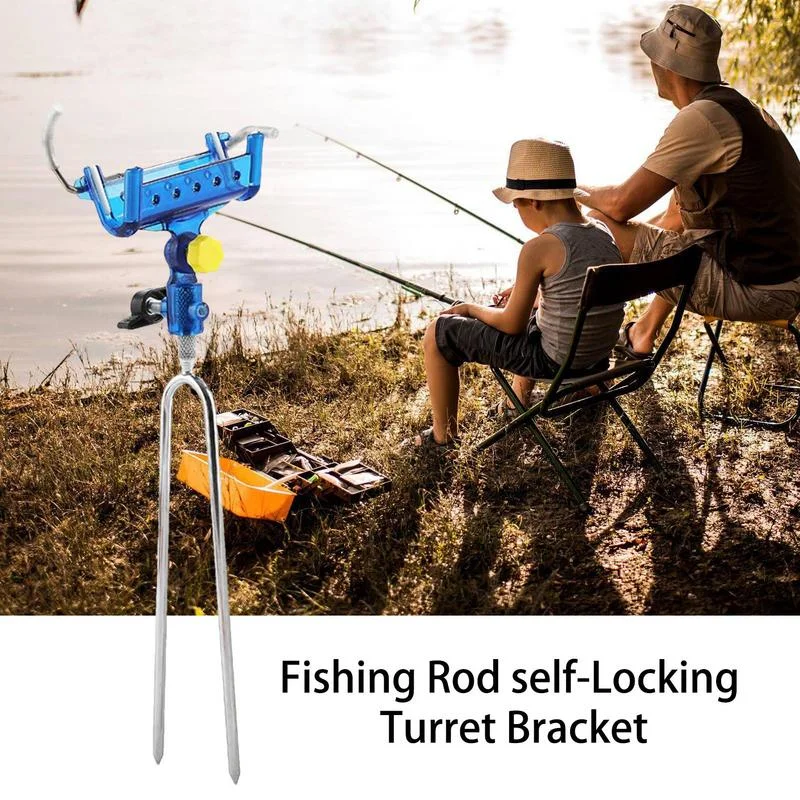 360-Degree-Stainless-Adjustable-Fishing-Rod-Self-Locking-Turret-Bracket ...