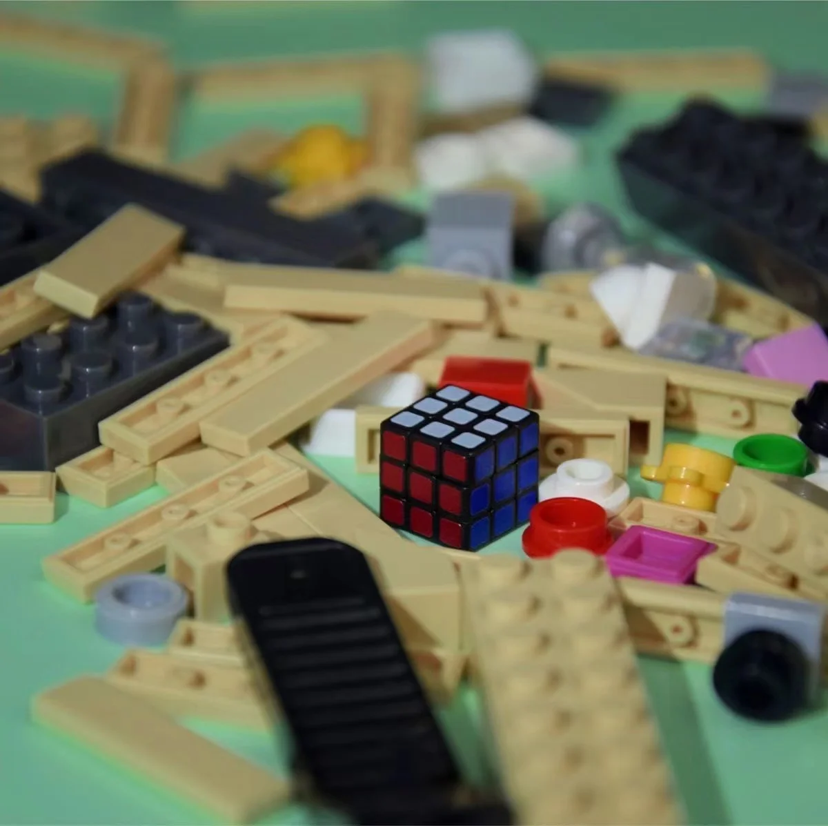 3 cubes de 1 cm - Mini Cube Magique De 1 Cm 3x3x3, Puzzle De 10mm, Cube ...