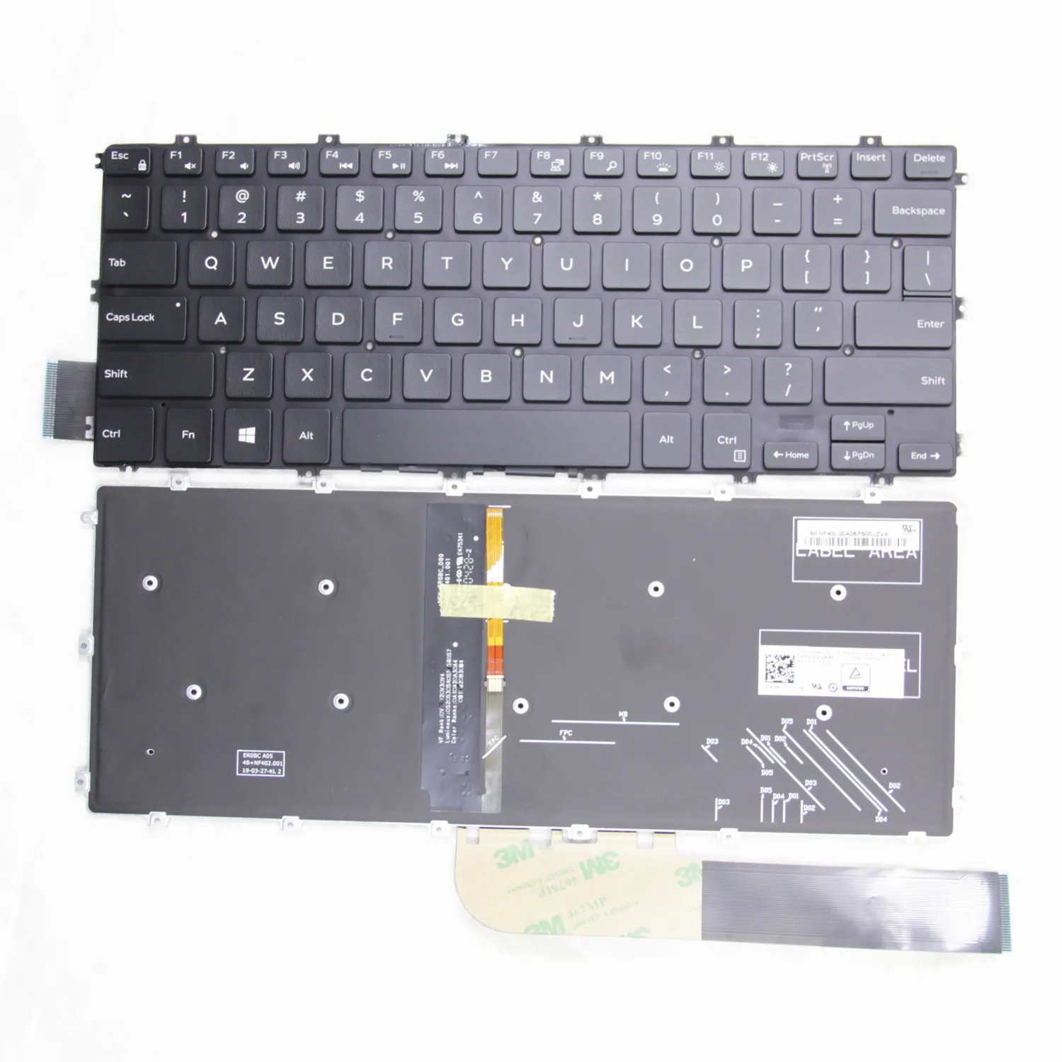 Teclado Original US para portátil Dell Latitude 3400 3310 3390 Vostro ...
