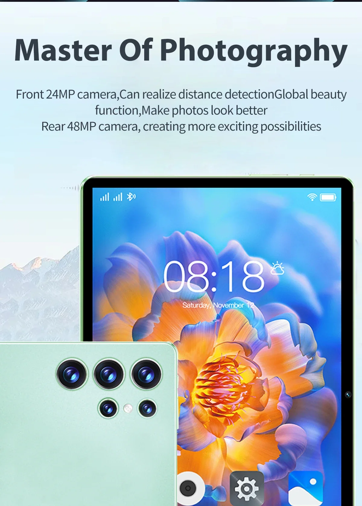 2024 New Arrival 10 11 12 15 Inch 10 Core Tablets Android 13 Google ...