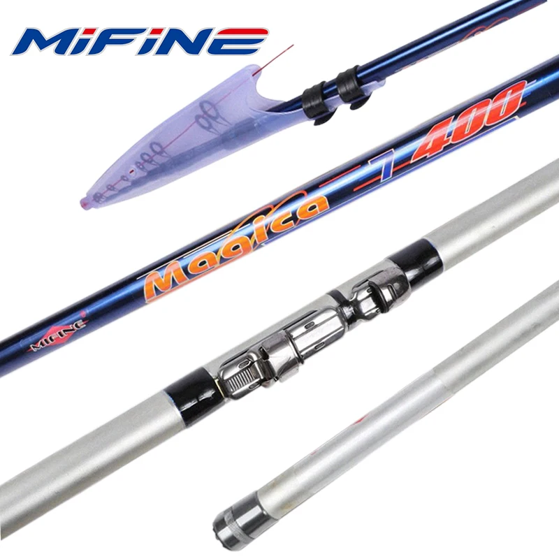 MIFINE MAGICA BOLO Telescopic Fishing Rod 4M 4.5M 5M Casting Weight 50 ...
