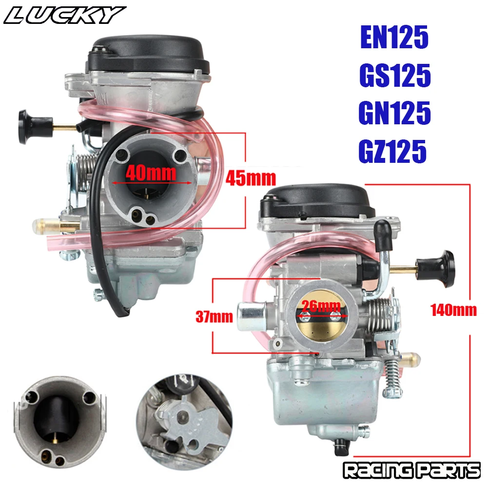 26mm Carburetor For Mikuni Suzuki EN125 125cc Engine GZ125 Marauder GN125 GS125 EN125 Motorcycle ...