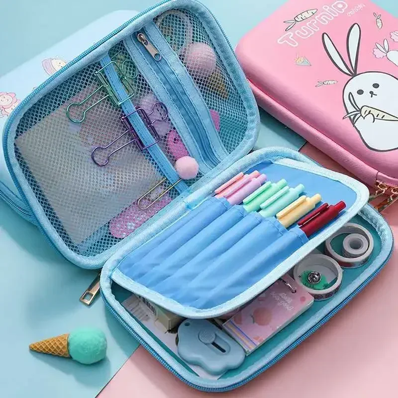 Children's Cartoon Pencil Cases Large Cartoon Animal Pencil Case Crayon ...