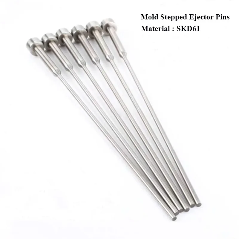 10 PCS Plastic Mold SKD61 Stepped Ejector Pins Mold Double Section ...