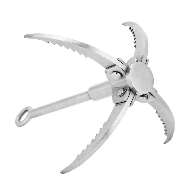 Stainless Steel Folding Gravity Grab Hook High Bearing Capacity Outdoor ...