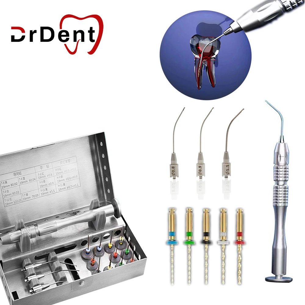 Dental Root Canal File Extractor Reusable Extractor Holder Extractor Broken Removal Kit Endo ...