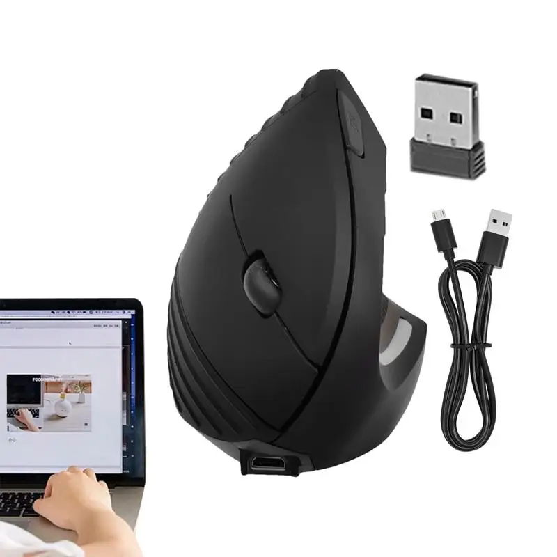Wireless-Vertical-Mouse-For-PC-Ergonomic-Wireless-Mouse-Cordless-Mouse ...