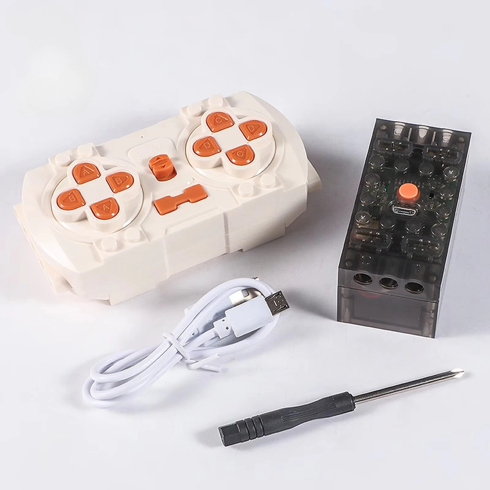 MOC Remote Control Kit with Rechargeable Battery Case Box & APP Speed ...