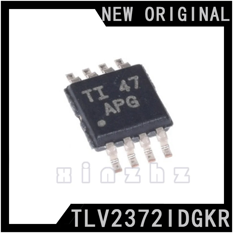 TLV2372IDGKR-Operational-Amplifier-IC-72IDGKT-Screen-Printed-APG ...
