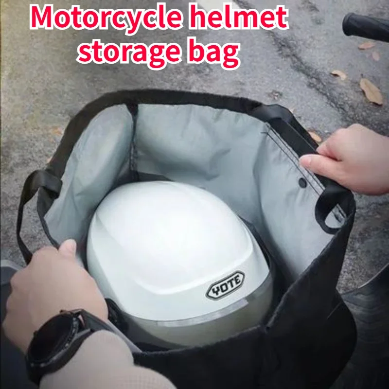 Helmet-Storage-Bag-Motorcycle-Electric-Bicycles-Full-Face-Helmet-Half ...