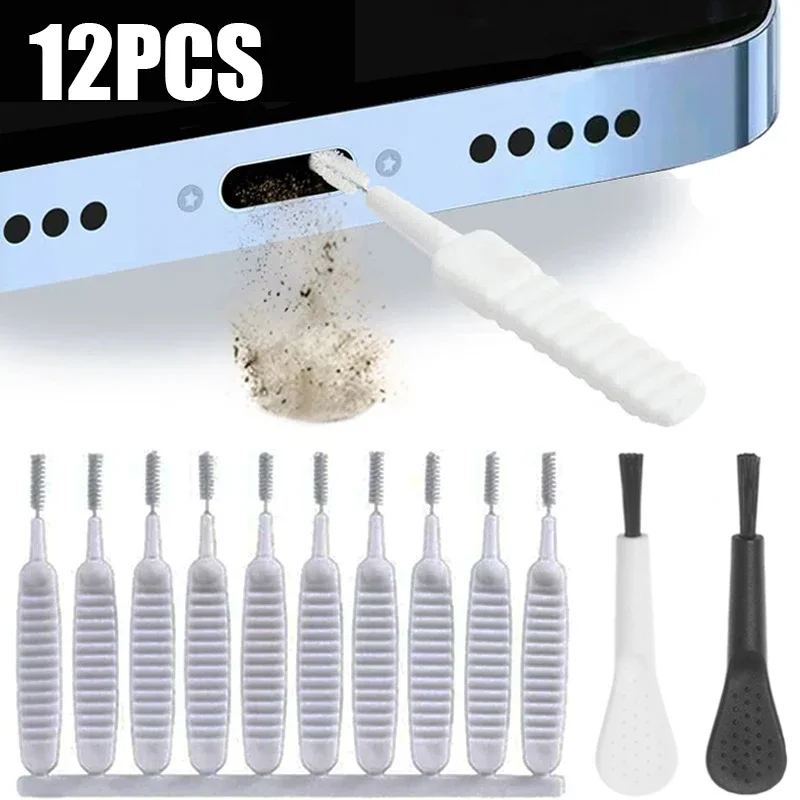 Mini Cleaning Brush Phone Charging Port Dust Cleaning Brush Shower Dust ...