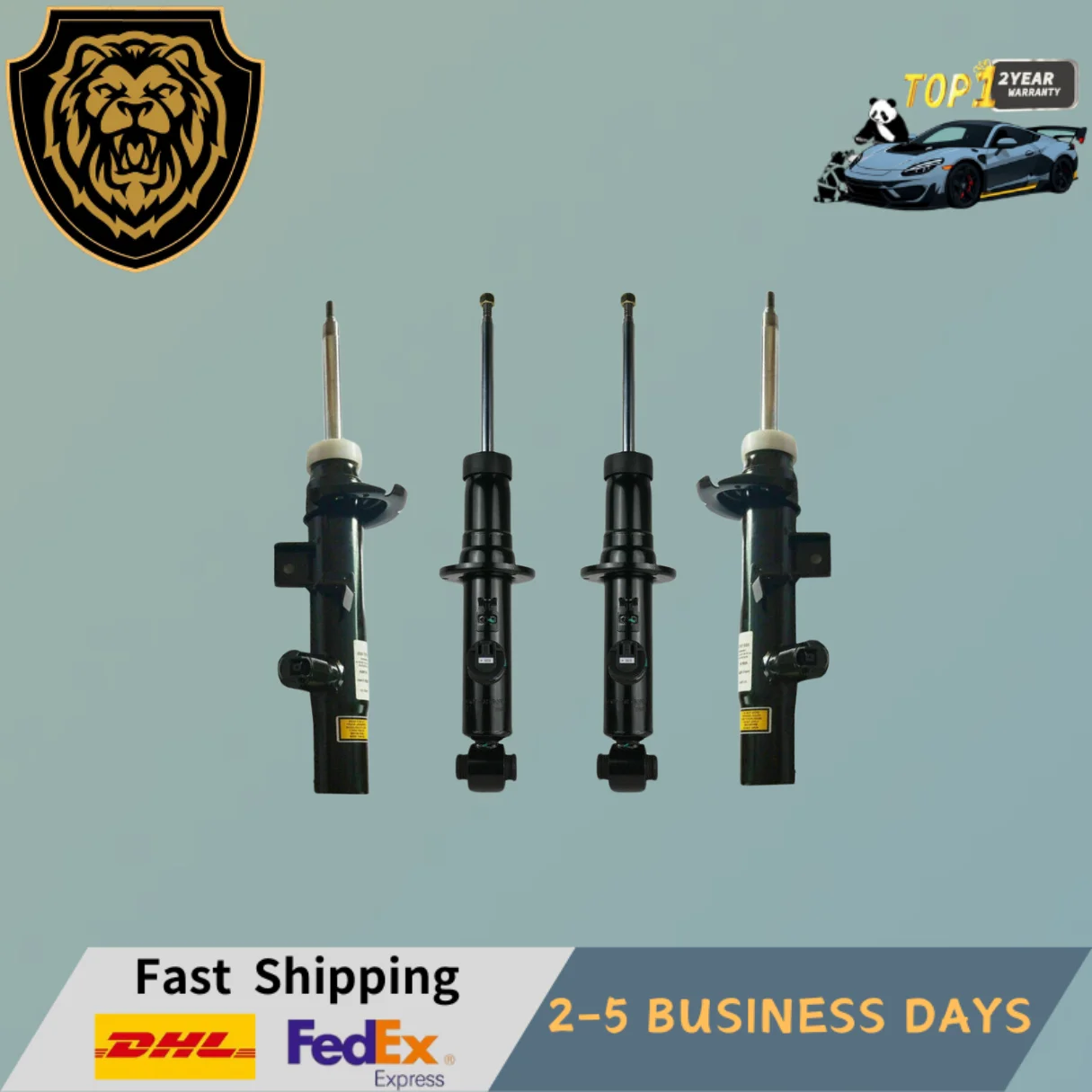 4PCS-Electric-Sensor-Front-Rear-ADS-Shock-Absorbers-For-BMW-X3-F25-X4 ...