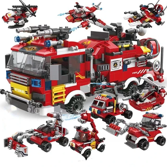 Lego Fireman Car
