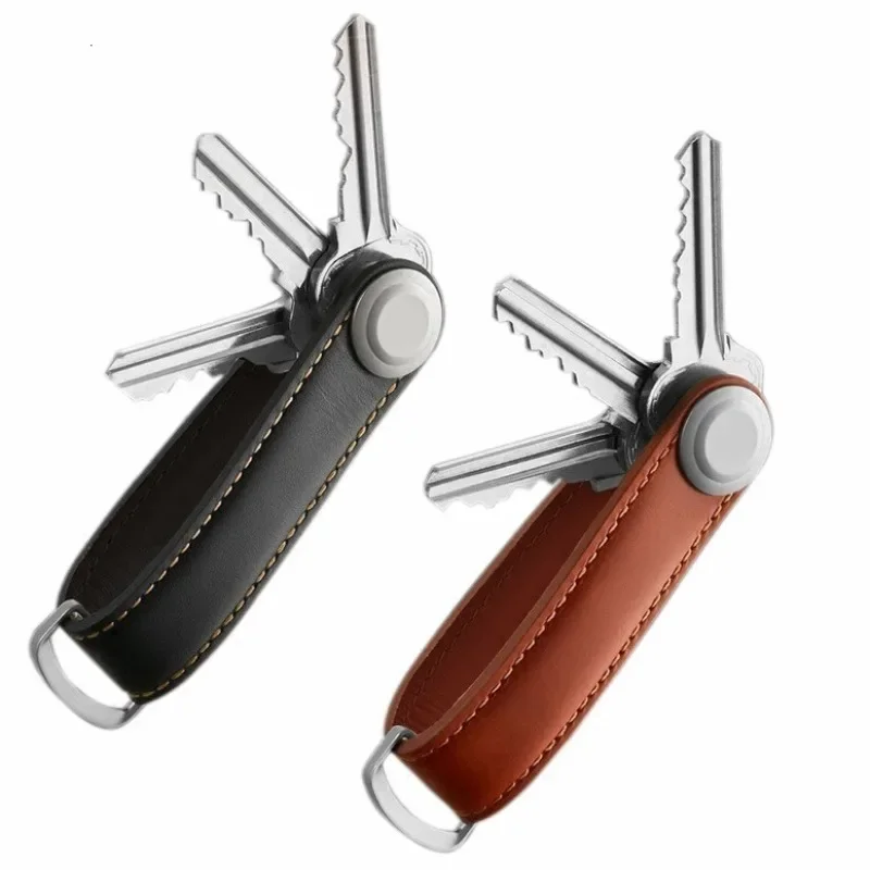 Creative-Pocket-Key-Management-Storage-Device-Leather-Keychain-Car-Key ...