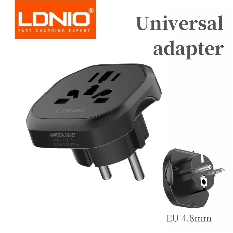 LDNIO-Universal-Travel-Adapter-EU-Kr-Plug-Adaptor-To-Universal-European ...