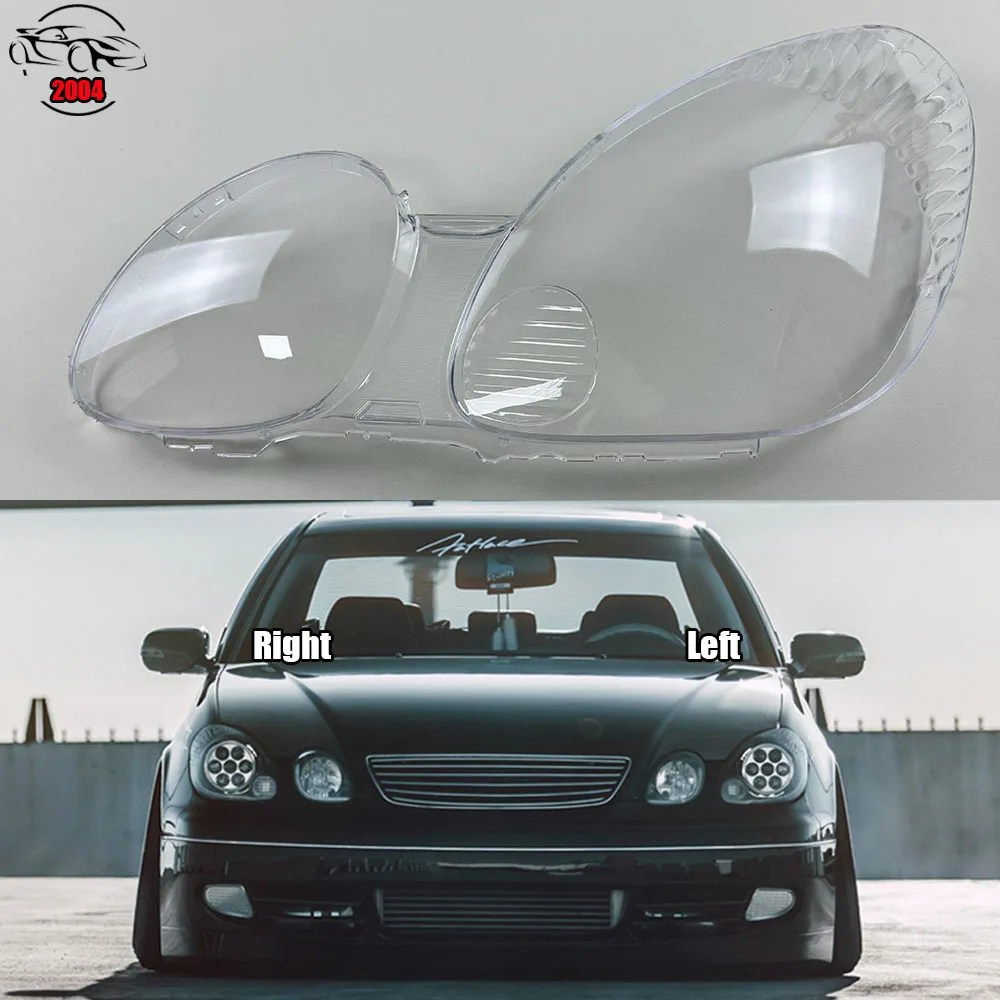 For-Lexus-GS-GS300-2004-Headlamp-CoverTransparent-Mask-Headlight-Shell ...