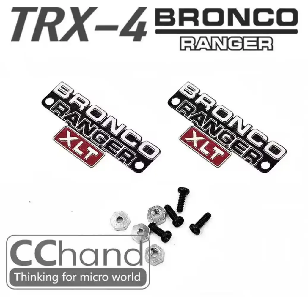 2pcs Traxxas TRX-4 TRX4 Ford Bronco CChand RC Car Decoration Accessory ...