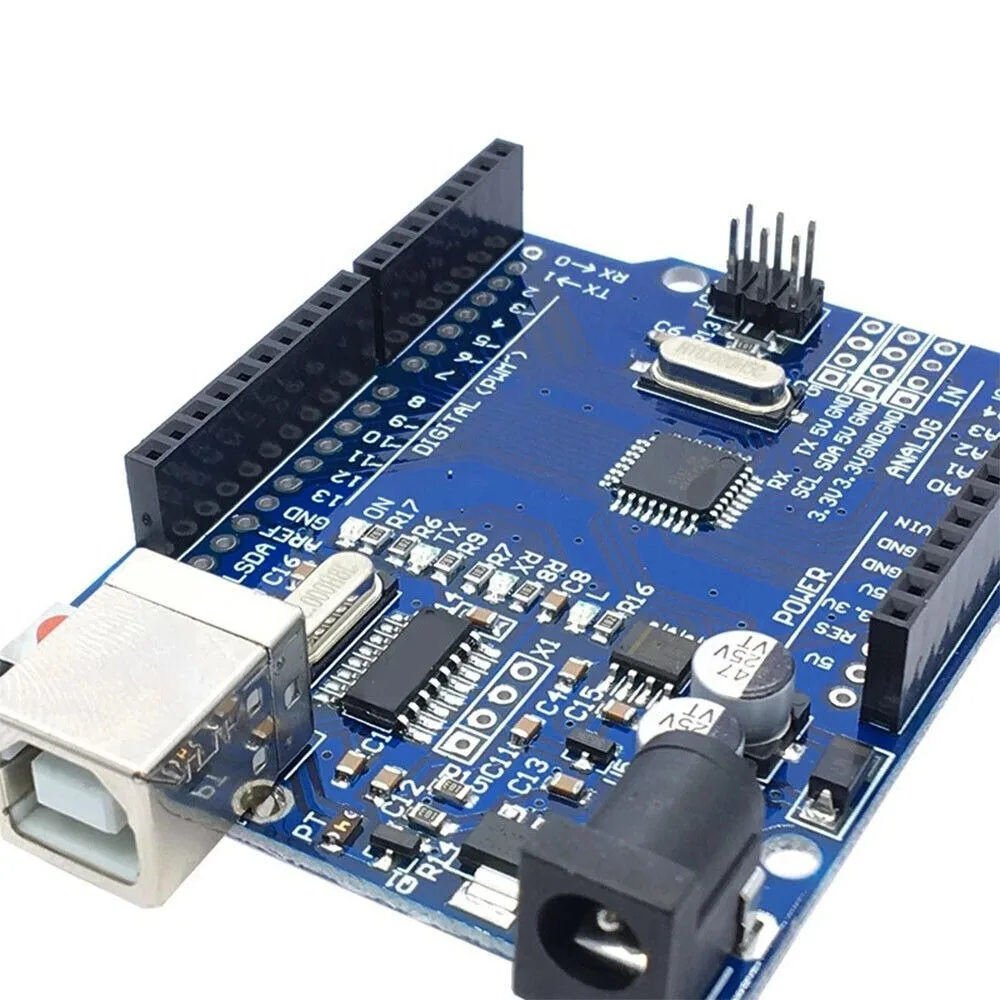 Arduino Uno R3 Atmega328p Board With Ch340g Usb Data Cable