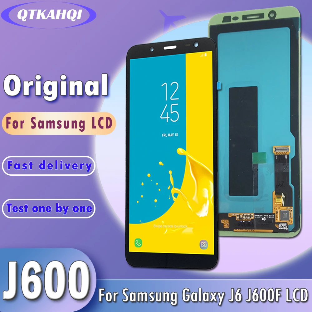 5.6" High Quality Original For Samsung Galaxy J6 J600 SM J600F J600G LCD Display Replacement ...