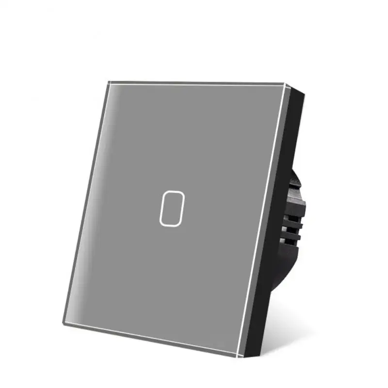 EU-Touch-Switch-AC100-240V-Led-Light-Switch-Panel-Tempered-Crystal ...
