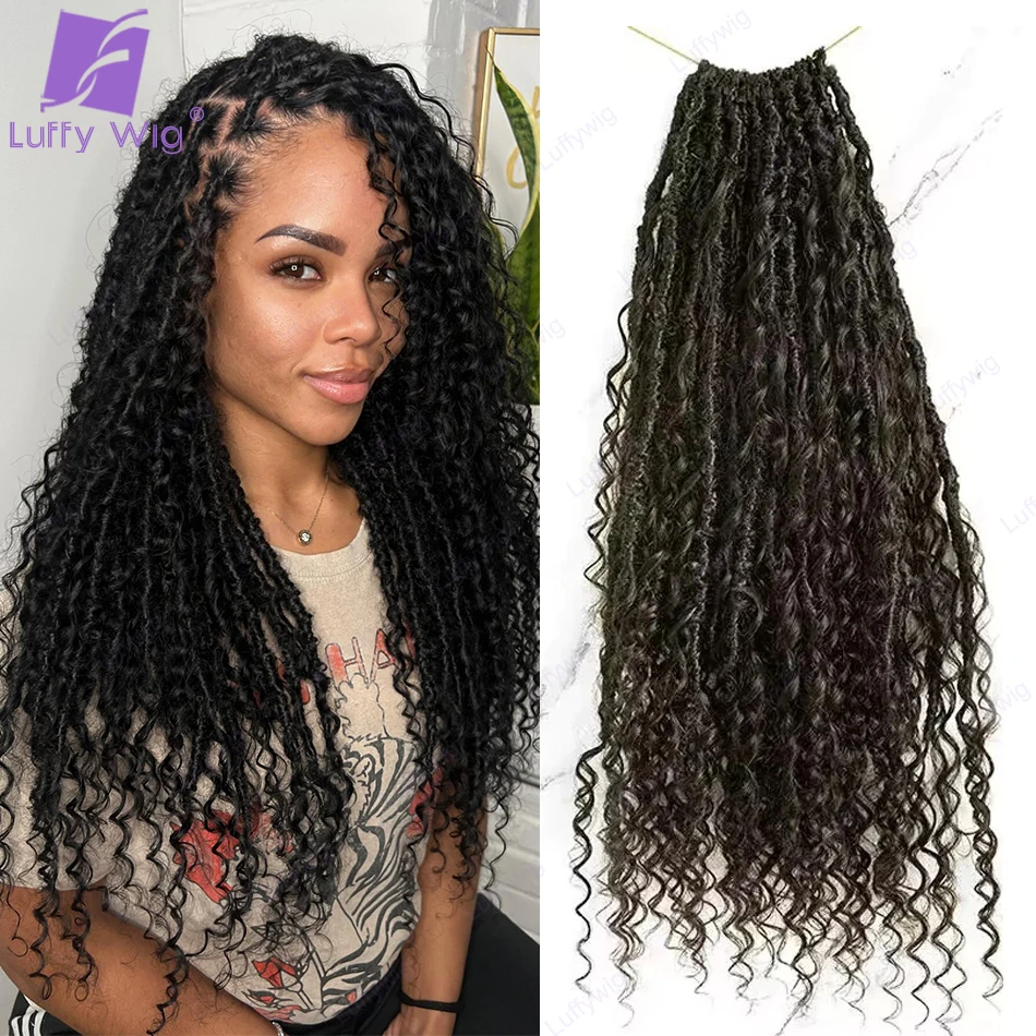Goddess-Faux-Locs-Crochet-Hair-With-Human-Hair-Curls-Pre-Looped-Crochet ...
