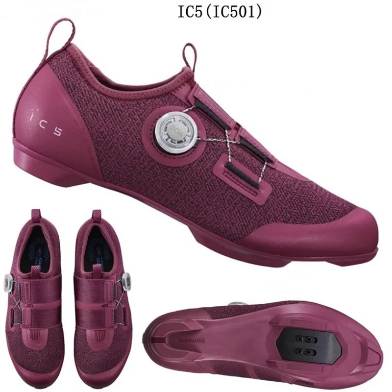 Shimano SH IC5 IC501 cycling indoor shoes training riding platform MTB ...