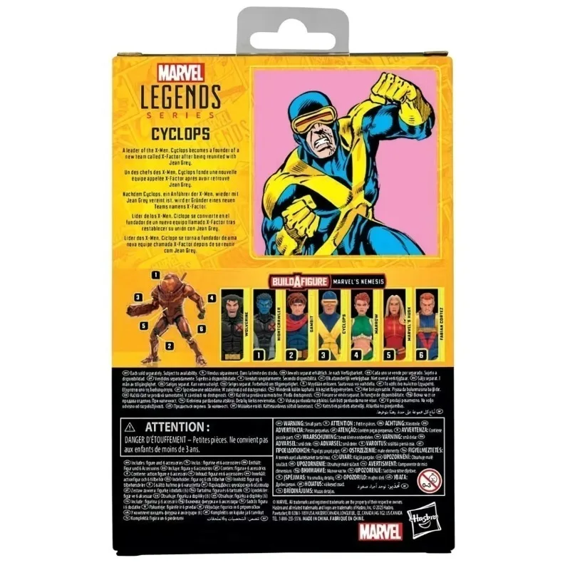 New Original Hasbro Marvel Legends CYCLOPS Action Figure Model Toys ...