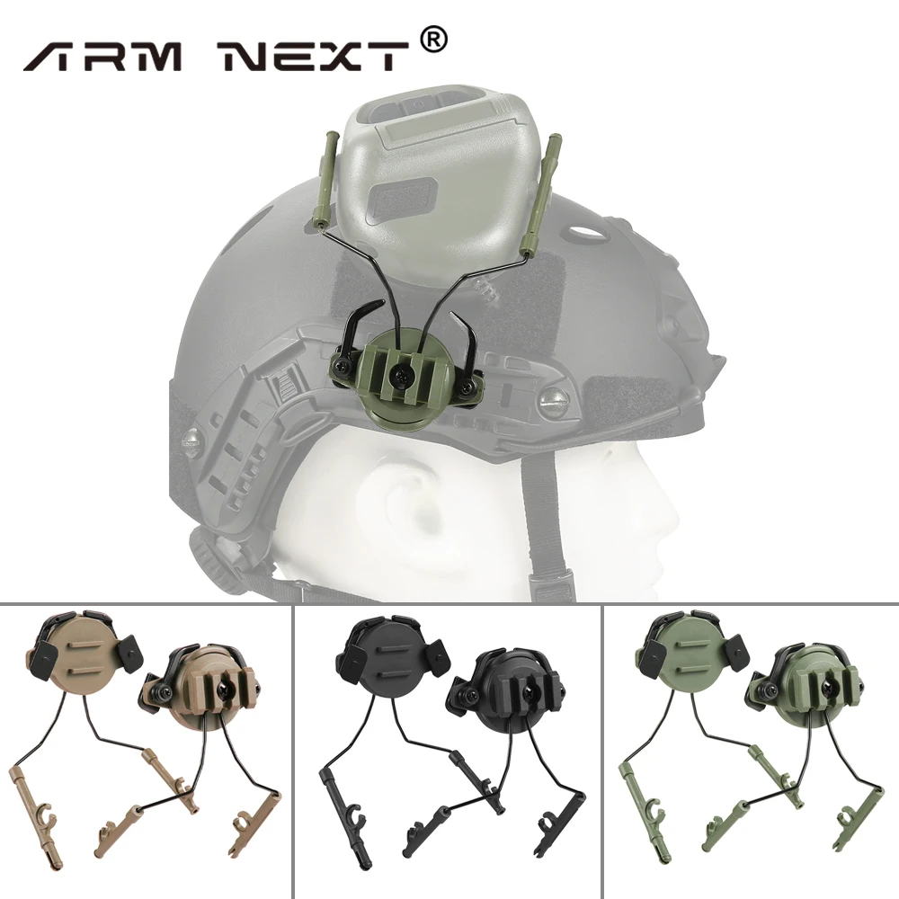 Tactical Headset Support Helmet Rail Suspension Adapter Fast Rail ...