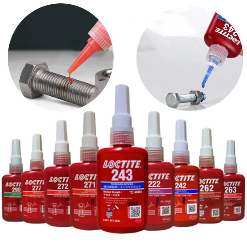 Threadlocker 50ml 250ml Loctite 222 242 243 262 263 271 272 277 290 ...