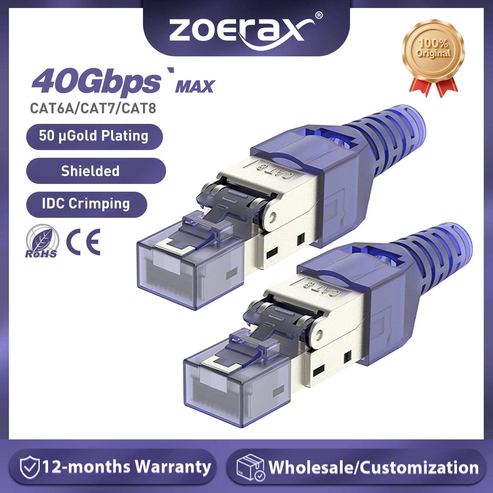 RJ45 CAT6A Plug Review: Why This Tool-Free, Reusable Connector Changed ...