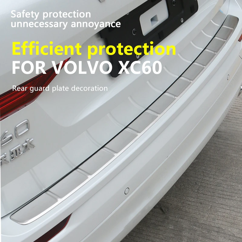 FOR VOLVO XC60 2018 2022 Molding Tailgate Door Handle Strip Accent ...
