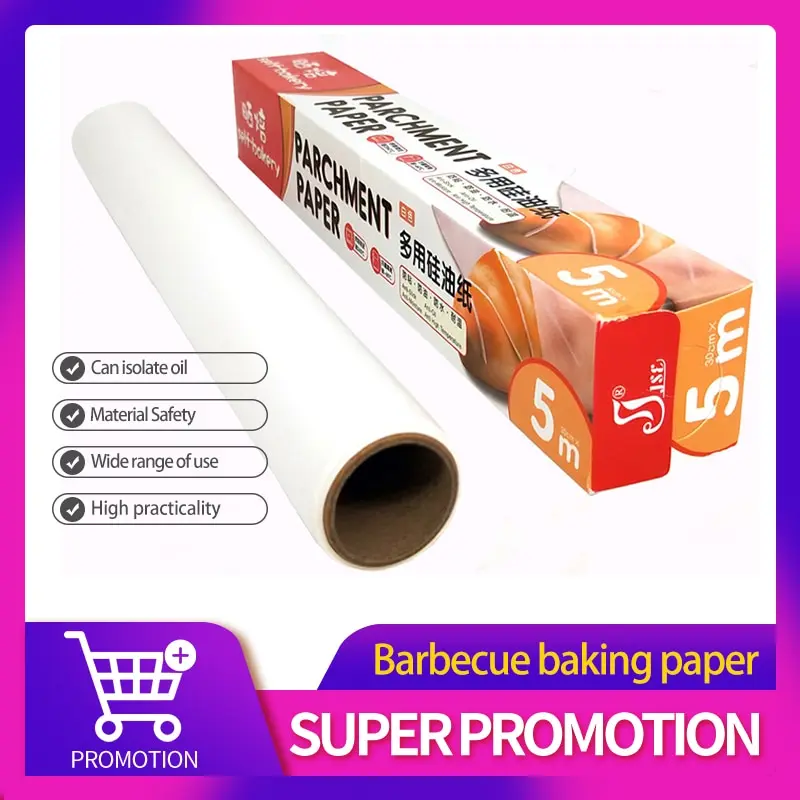 Oven-Grease-Paper-5m-Oil-proof-Waterproof-High-temperature-Grill-Paper ...