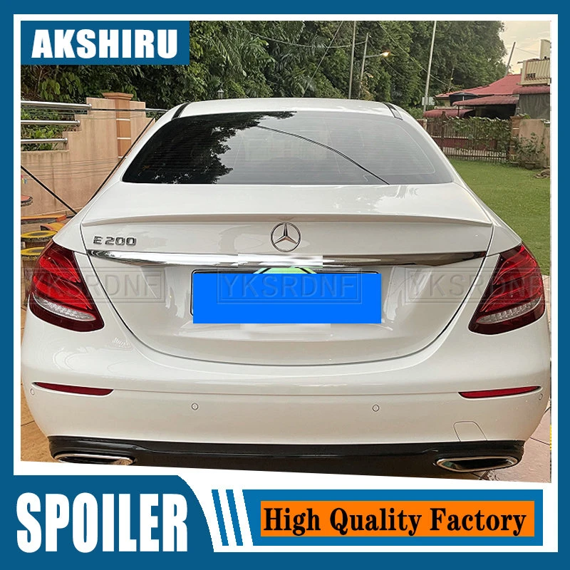YKSRDNF For Mercedes Benz W213 AMG 2015 2018 ABS Spoiler Car Tail Wing ...