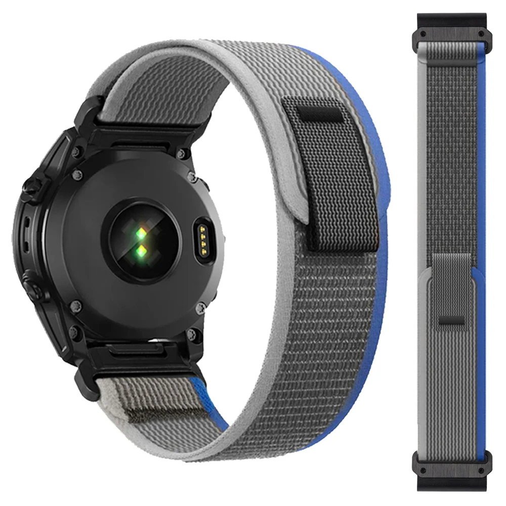 22mm-26mm-Quick-Release-Loop-Nylon-Strap-for-Garmin-Descent-Mk3i-51mm ...