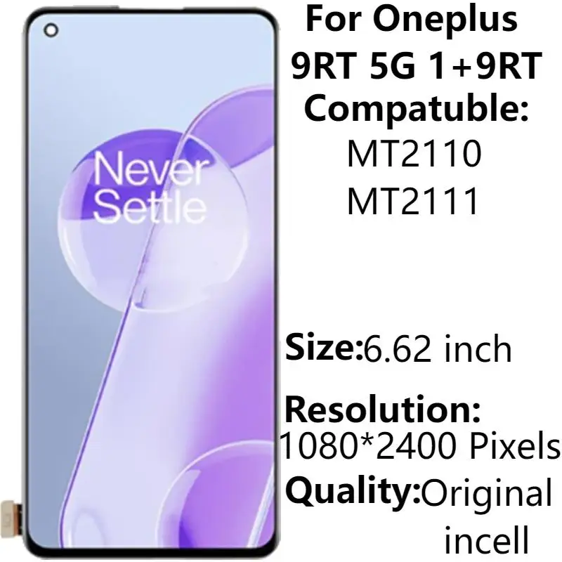 Original-6-62-For-Oneplus-9-RT-5G-1-9RT-MT2110-MT2111-LCD-Display-With ...