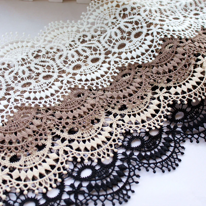 Embroidered-Lace-Ribbon-for-DIY-Garment-Black-White-Pink-Blue-Trim ...