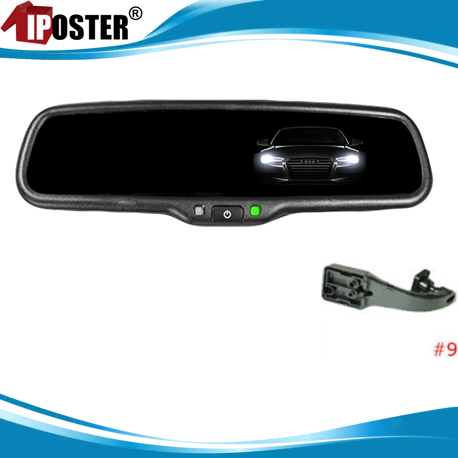 iPoster-Electronics-Auto-Dimming-Anti-glare-Car-Rear-View-Mirror-No9 ...