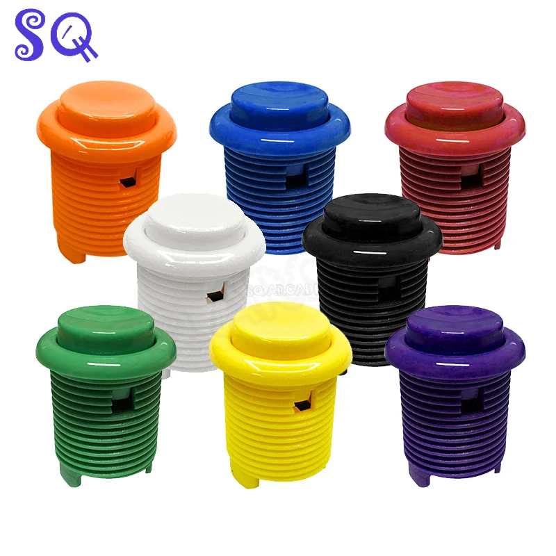 12PCS-BL-Concave-Arcade-Push-Buttons-28mm-Built-in-mircroswitch-2-8mm ...