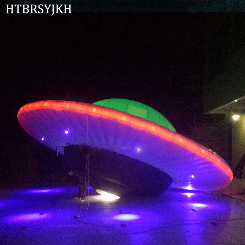 Giant-Inflatable-UFO-w-LED-Light-Alien-Spaceship-Simulation-Space ...