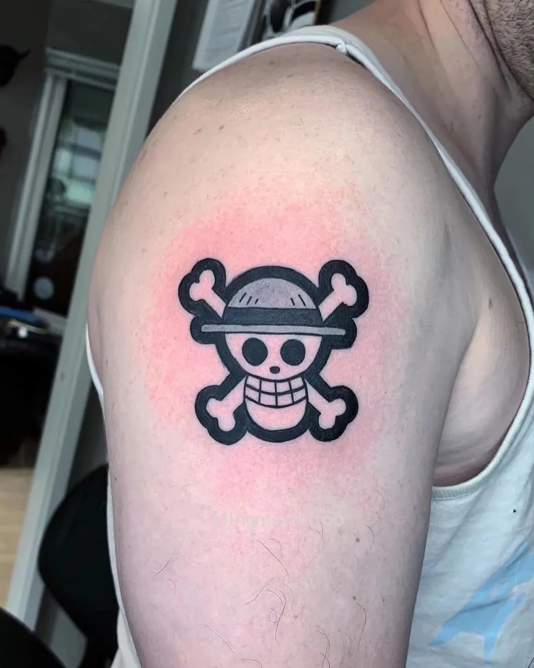 One Piece Jolly Roger Tattoo