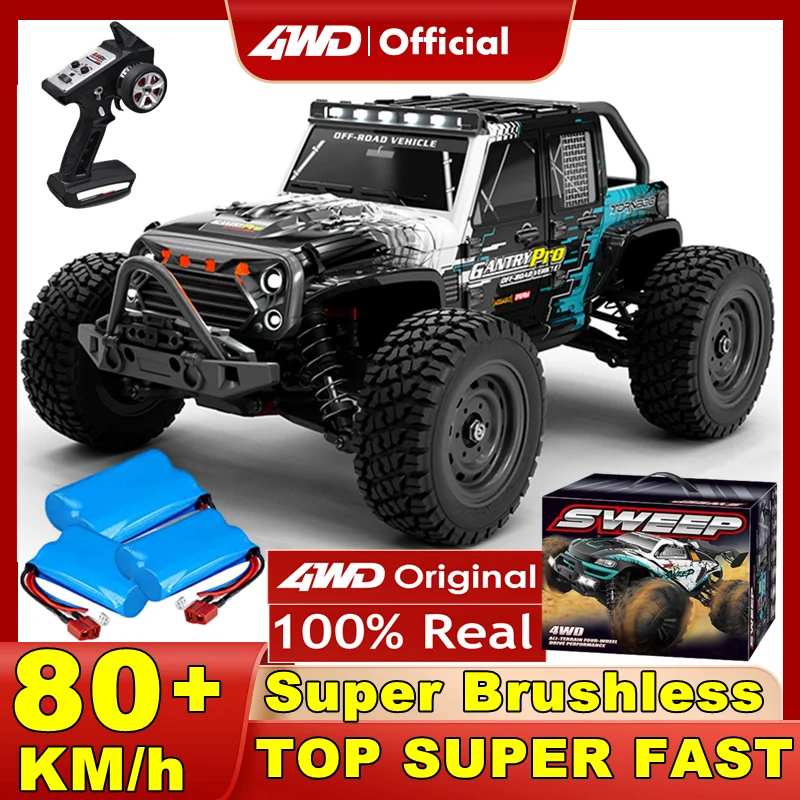 4WD RC Car 4x4 Off Road Drift Racing Cars 50 or 80KM/h Super Brushless ...