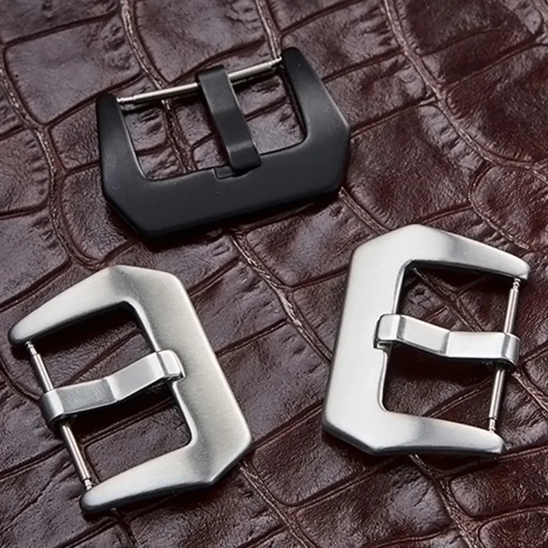 1pcs-Stainless-Steel-Watch-Strap-Buckle-Women-Men-Silver-Gold-Black ...