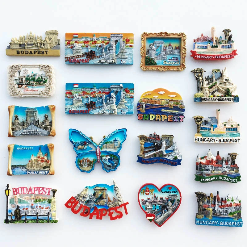 Budapest Souvenir Fridge Magnet | Hungary Souvenir Fridge Magnet ...