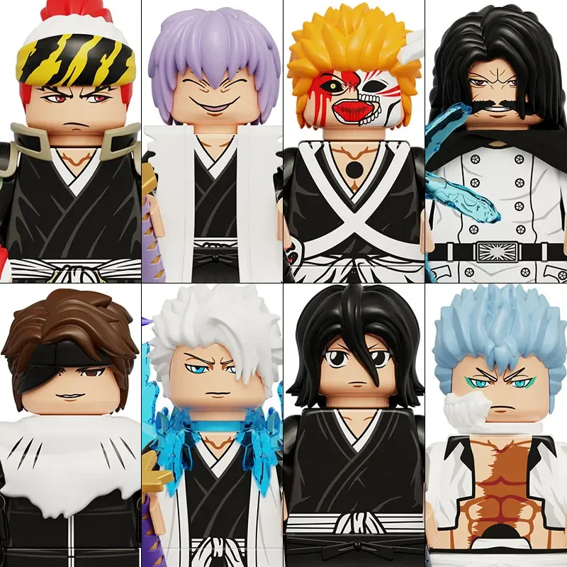 Bloques de construcción BLEACH Anime Dibujos animados Mini figuras de ...